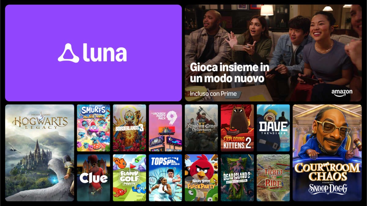 Amazon rinnova Luna e lo include nel Prime: la risposta agli aumenti di Xbox Game Pass