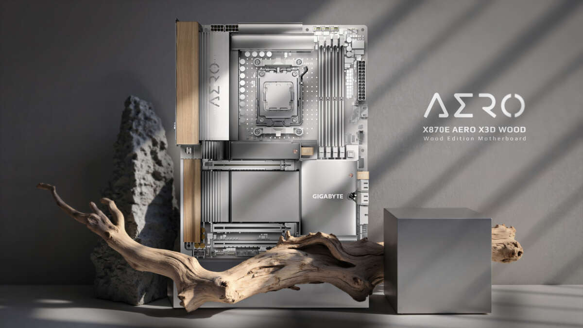 Gigabyte annuncia la nuova X870E AERO X3D WOOD: raffinatezza naturale e prestazioni estreme per ...